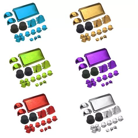 Replacement Full Set Button Replace Abxy Buttons For Ps4 Slim