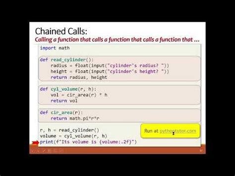 Subroutine Ii In Python Part Of Youtube