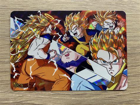 Dragon Ball Z Custom Saga Buu Fullframe Prismcard
