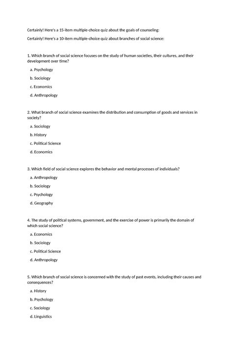 Diass Quiz Diaz Quiz Certainly Heres A 15 Item Multiple Choice