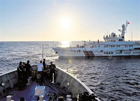 Chinese Philippine Vessels Collide In South China Sea