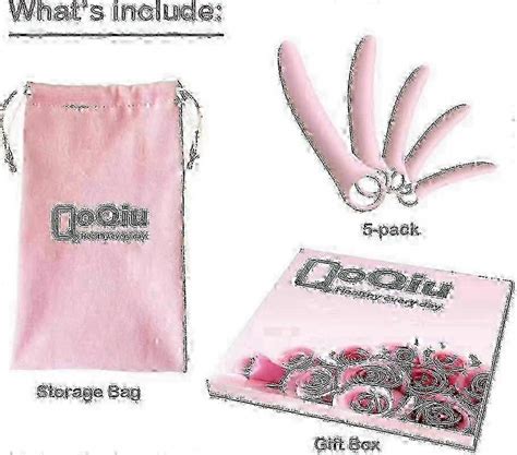 2025 New5 Pack Silicone Pelvic Floor Muscle Dilator Trainer Setpelvic