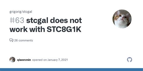 Stcgal Does Not Work With STC G K Issue Grigorig Stcgal GitHub