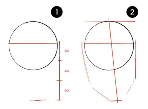 HOW TO DRAW FEMALE FACE STEP BY STEP GUIDE OF DRAWING PORTRAIT FROM THE FRONT SIDE AND A VIEW