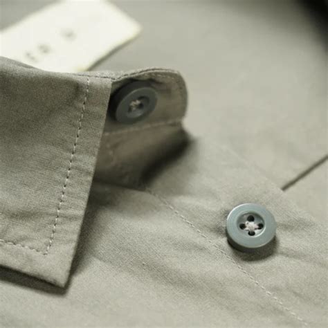 Olive Short Sleeve Button Up With Ribbed Cuff Dapper Boi