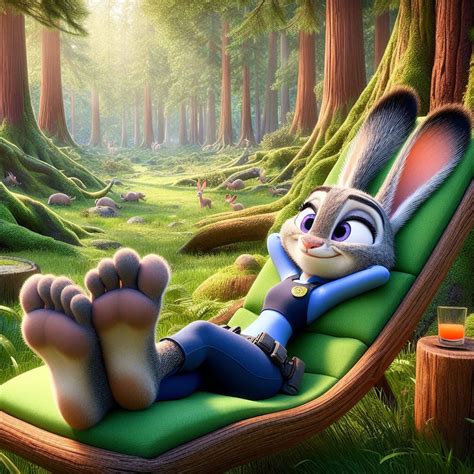Ai Fanart Judy Hopps Resting Feet 16 By Thunderbirdfeetlover On Deviantart