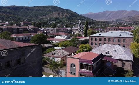 Armenia Small Armenian Village Rooftop City Stock Video Video Of