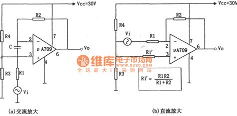 Single Supply Inverting Amplifier Circuit Composed Of The μa709 Amplifier Circuit Circuit