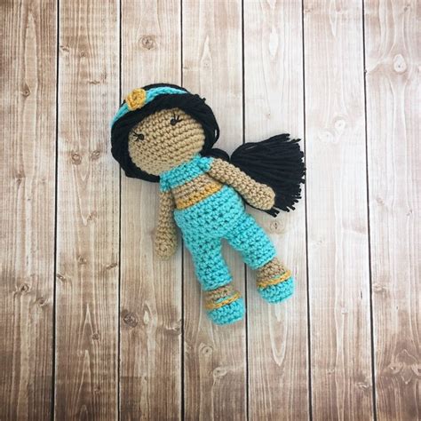 Princess Jasmine Inspired Costume With Matching Dollprincess Etsy