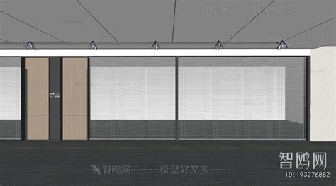 Modern Glass Screen Partition Sketchup Model Download Model Id