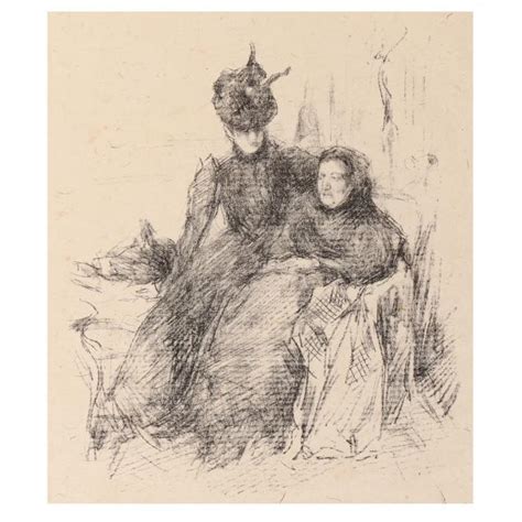 James Abbott Mcneill Whistler American 1834 1903 Mother And