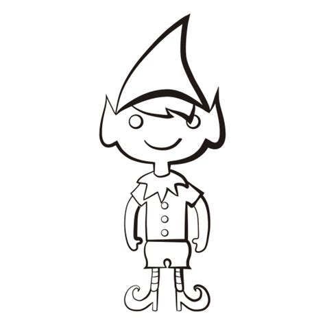 Collection Of Elf Png Black And White Pluspng