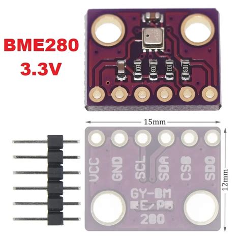 Sensor De Temperatura Digital Ar Barom Trico Alta Precis O M Dulo De