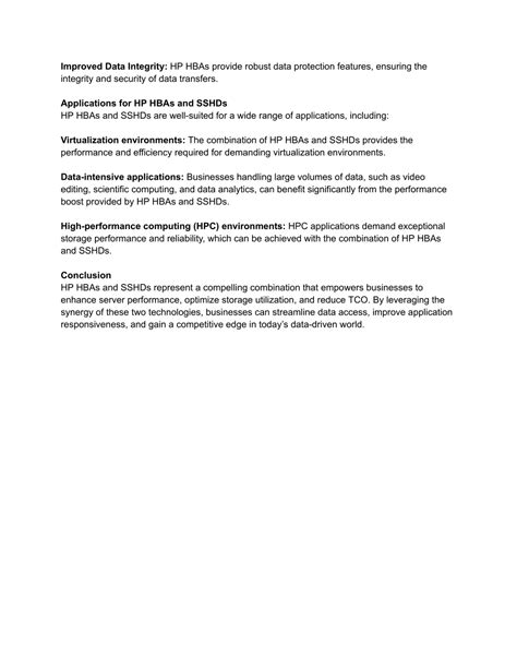 PPT HP Host Bus Adapters Enhancing Server Performance With Solid State Hybrid Drive