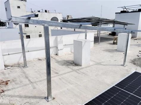 Solar Gi Structure At ₹ 3watt Solar Panel Structure In Coimbatore