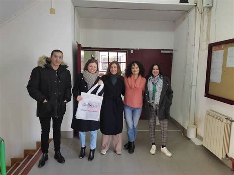 L équipe du projet AMI en visite au Portugal ISCID CO Institut