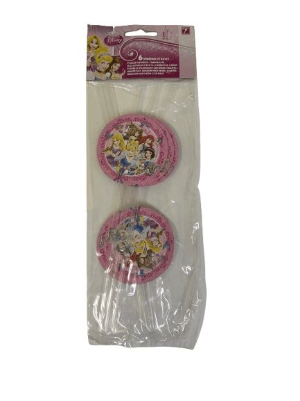 Disney Party Princess Straws 6s Discount Cash And Carry