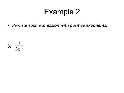 Exponential Form Radicals Pptx