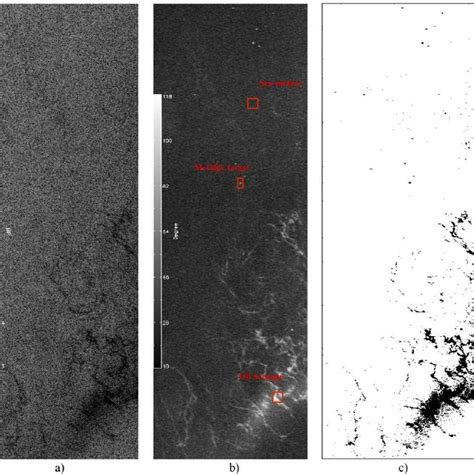 Sar Image Relevant To The Slc L Band Full Resolution Quad Polarization Download Scientific