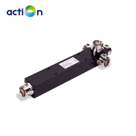 Low Pim Rf 4 Way Power Splitter With Din Female Connector Power Splitter And Rf Power Splitter
