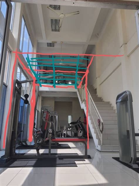 M Aizat On Linkedin 3d Model Proposed Upgrading Existing Gym Fasilities
