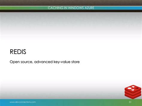 Caching In Windows Azure Pptx