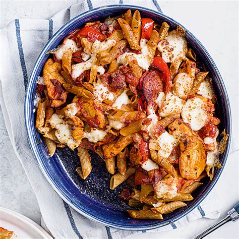 Meat Lovers Pasta Bake Healthy Recipe Ww Australia