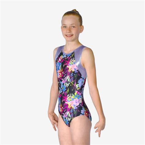 Wild Midnight Leotard Tick Tock Designs