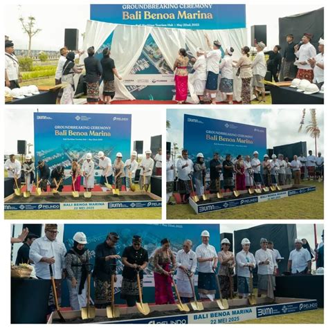 Ceremony For Bali Benoa Marina Tenggara Marine