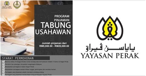 Program Pinjaman Tabung Usahawan Yayasan Perak Untuk Peniaga IKS