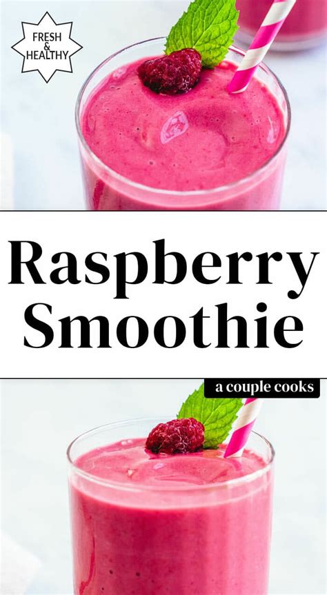 Perfect Raspberry Smoothie