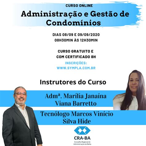 Curso Online Administração E Gestão De Condomínios Online Sympla