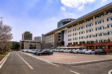 Architectural Landscape Of The Mathematics Building Qianwei Campus