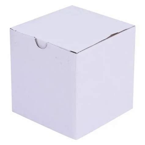 White Plain Corrugated Box At Rs Piece Ply Corrugated Box In Ludhiana ID