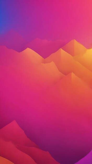 Premium Ai Image Colorful Array Of Gradient Shades