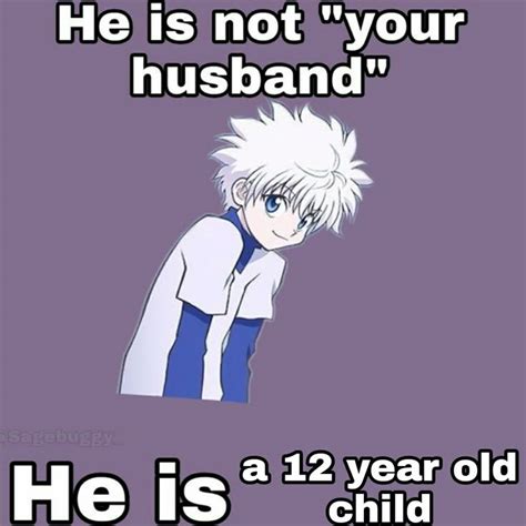 Killua Simps Dni Hunter Anime Funny Anime Pics Killua
