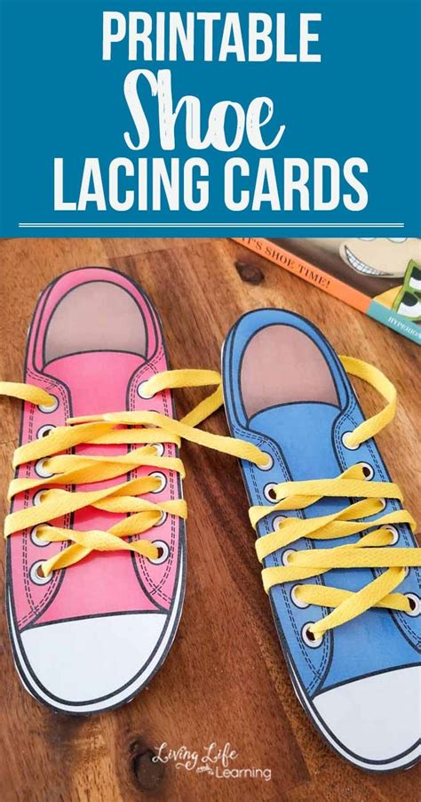 Shoe Lacing Activity For Preschoolers Printable Shoe Lace Activity