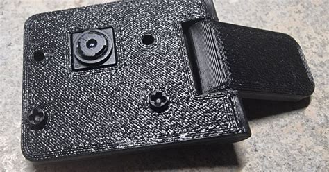 Print In Place Hinged Bracket For Raspberry Pi Cameras By Mfraz