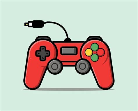 Joypad ícone De Cor Plana Vetorial Game Joystick Gráficos Vetoriais