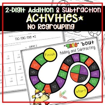 2 Digit Addition Without Regrouping 2 Digit Addition No Regrouping