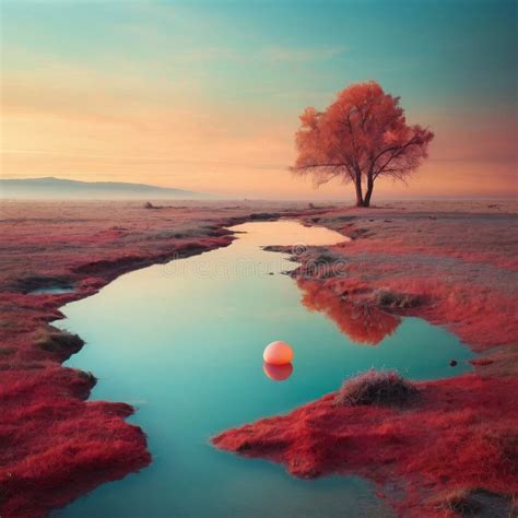 surreal dreamscape where reality dissolves into soft focus abstract