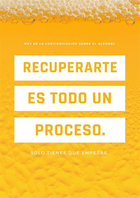 Plantillas De Pósteres De Concienciación Sobre El Alcohol Canva