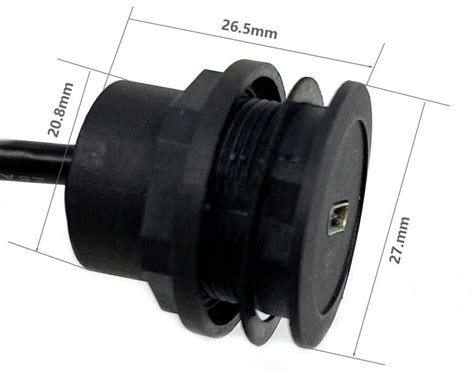 Panel Mount Waterproof Usb 20 A Female Af To Right Angle Usb A Male Am