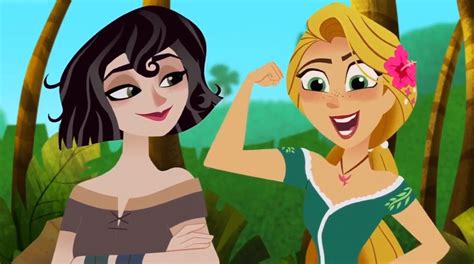 Cassandra And Rapunzel Rapunzels Tangled Adventure Tangled The Series Season 2 Tangled