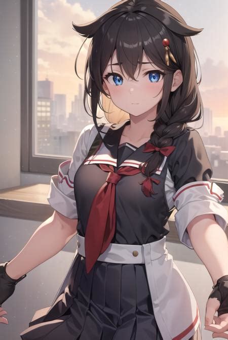 Shigure Kantai Collection V10 Stable Diffusion Lycoris Civitai