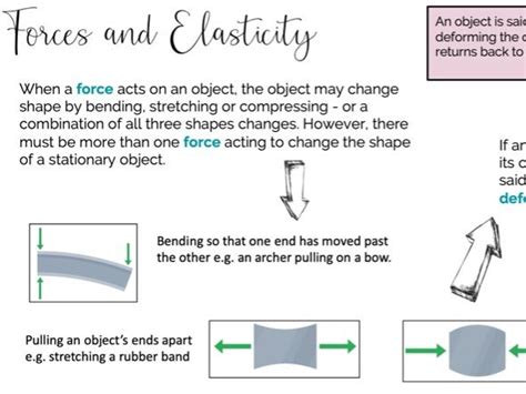Force And Elasticity Inc Hooke S Law RP Teaching Resources