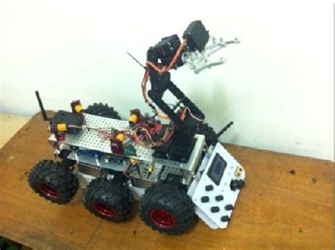 figure 7 from design of mobile robot with robotic arm utilising