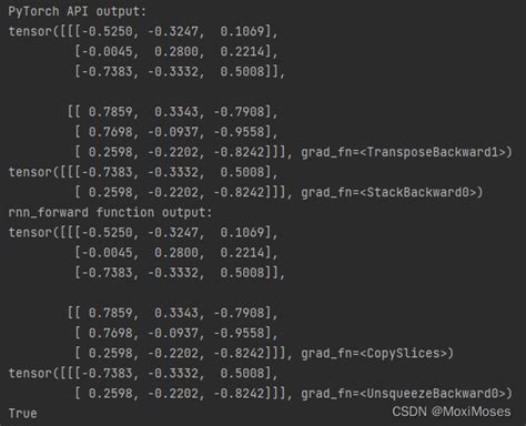 rnn的手动推导与代码逐行实现 rnn代码 csdn博客