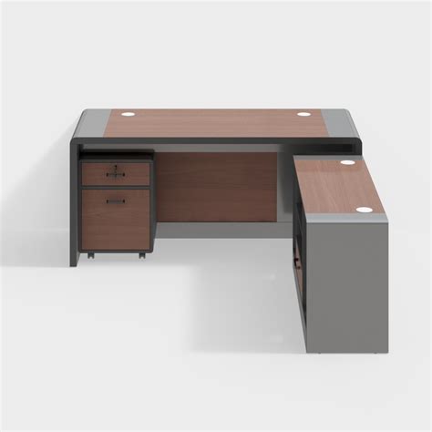 3d Office Table Model Realistic Modern And Versatile