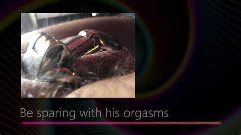 给锁主的指导03（挑逗与寸止）男性贞操